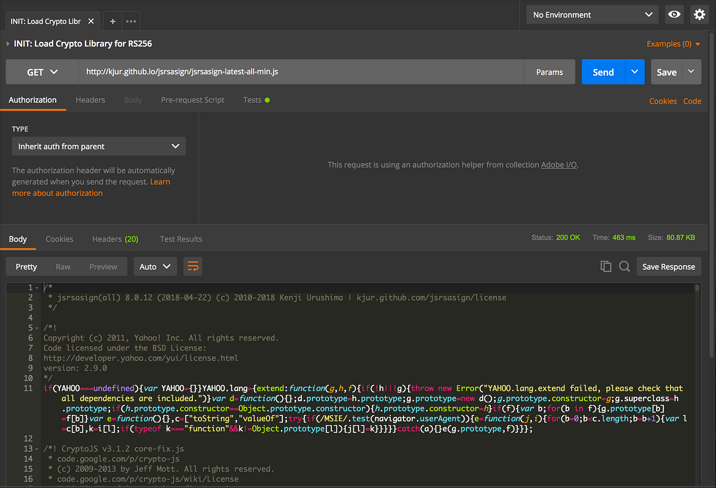 Using Postman For Jwt Authentication On Adobe I O By Klaasjan Tukker Adobe Tech Blog