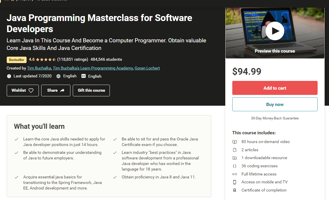 5 Best Beginner-Friendly Java Courses in 2021 | by John Selawsky ...