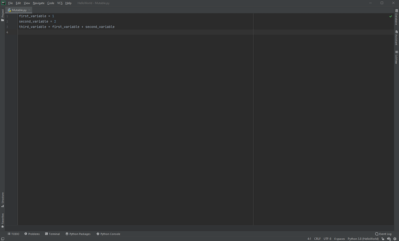 First Principles Python Part 2: Variables | by Enrico Shippole | Medium