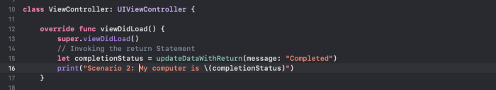 Swift simplified: Completion handler vs return | by 초야 | Medium
