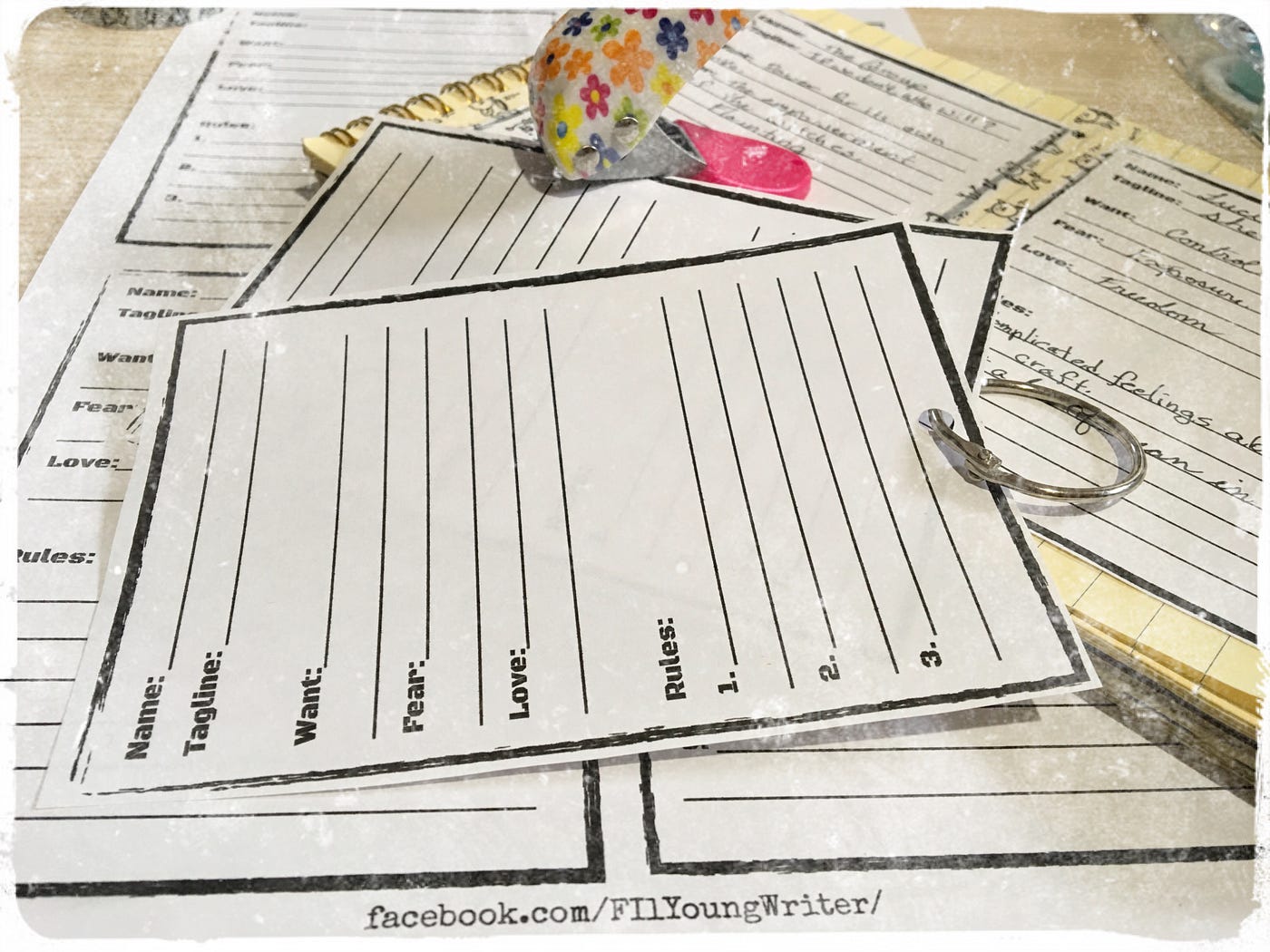 Quick character sheets for writers | by Filamena Young | Medium