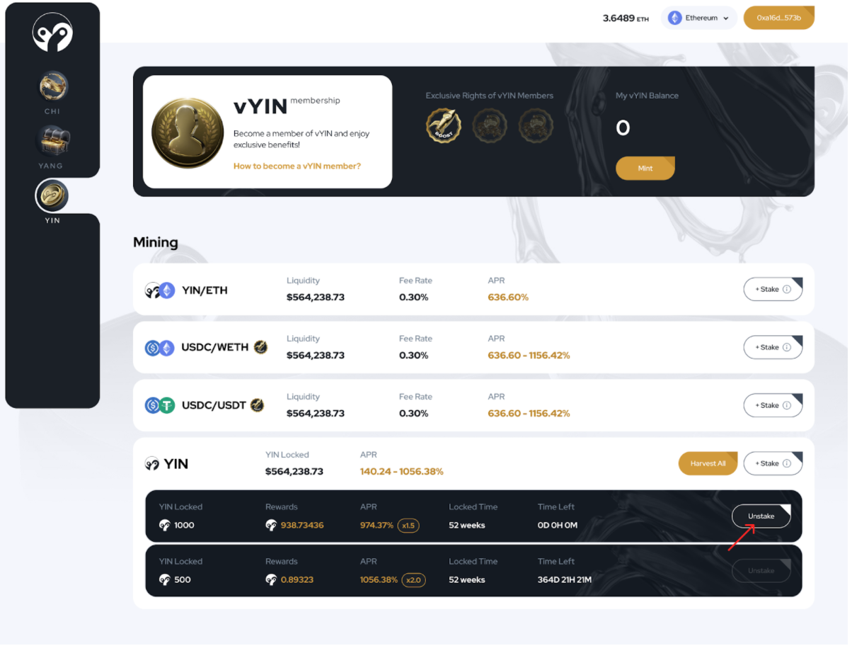 Introducing vYIN Membership Rewards Program | by YIN Finance Team | Medium
