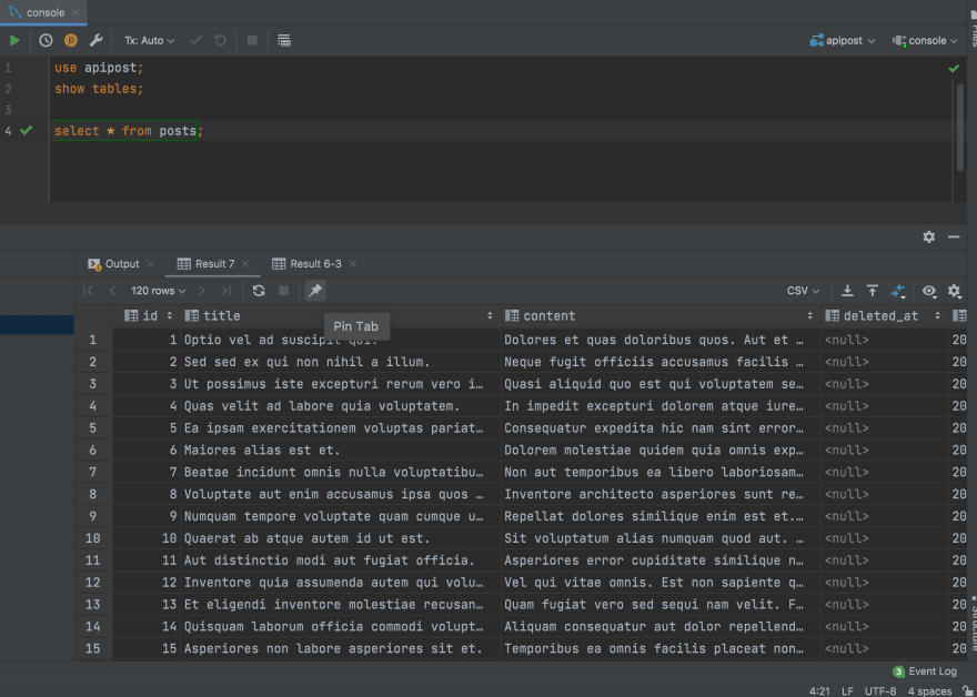 Making a Post API in Laravels. Making a Post API in Laravel | by Jordan Jaramillo | Medium