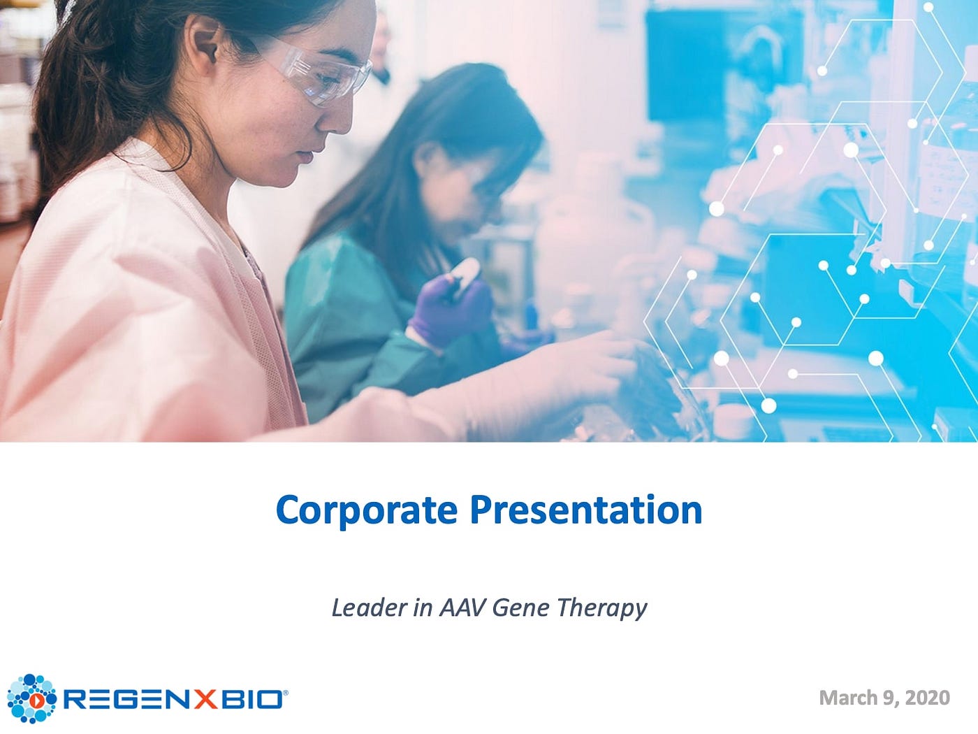 Deck Review with Regenxbio. Get these analyses to your inbox —… | by ...