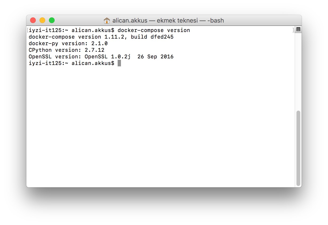Docker Compose Devops Training