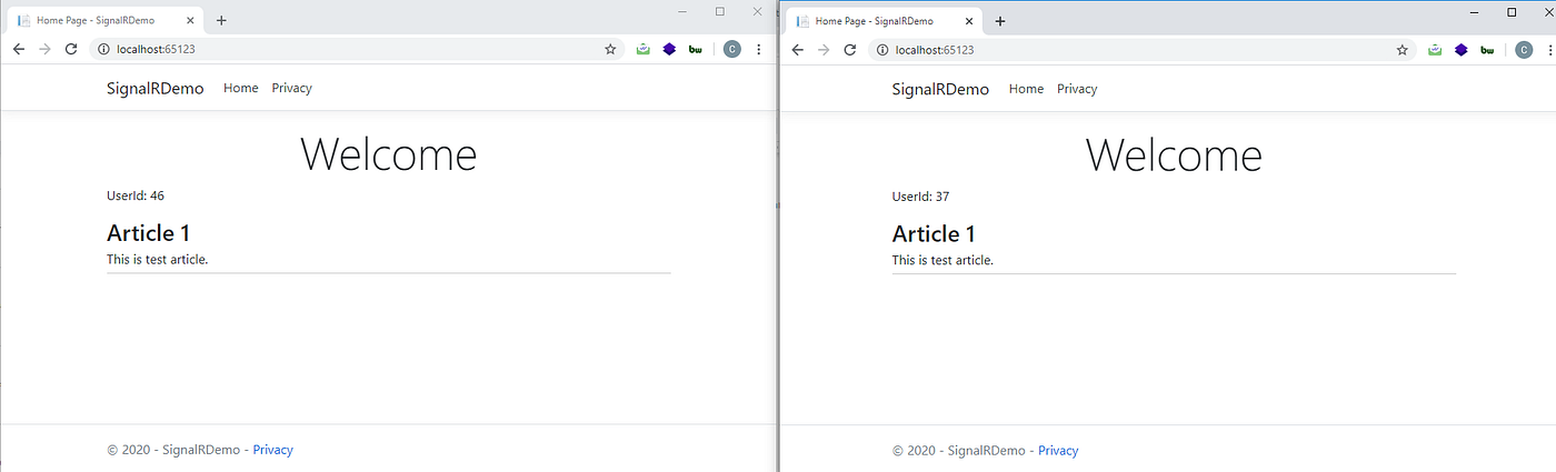 SignalR — To Send Real-Time Notifications With ASP .NET Core | by ZealousWeb | Medium