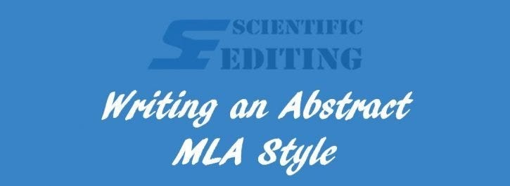 Step-by-Step Instructions for Writing an Abstract in MLA Format | by B ...
