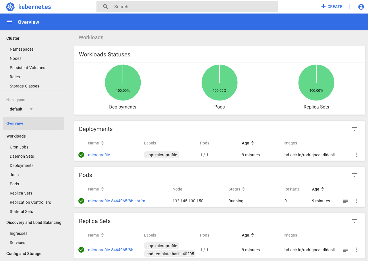 Deploying Your Microprofile App At Oracle Container Native Platform 3788