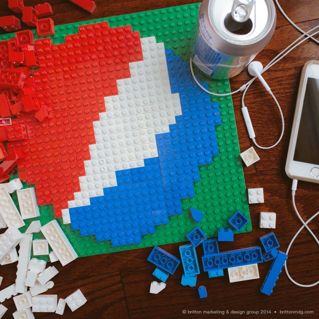 Design Feature: Lego Logos. DESIGN FEATURING LOGOS MADE FROM LEGOS | by ...