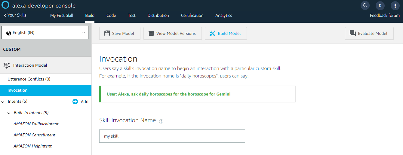 Alexa Node JS skill Serverless Integration | by Renjith P | Voice Tech Podcast | Medium