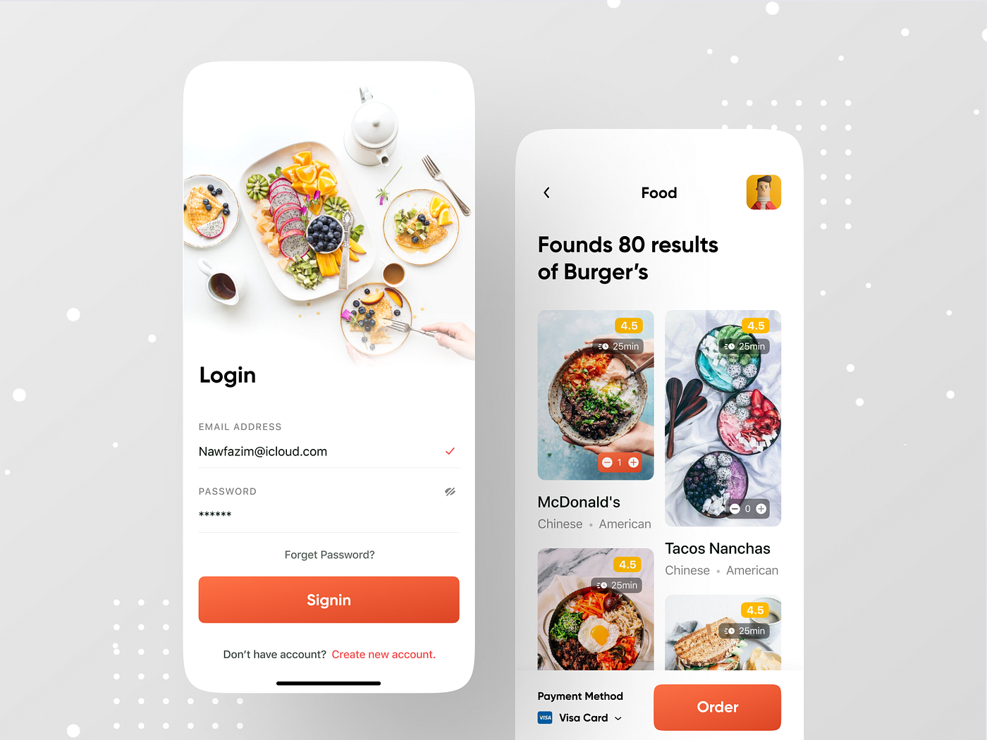 25 Best Food Mobile App UI Designs for Your Inspiration | by Shahzaib Khan | Makers Byte | Medium