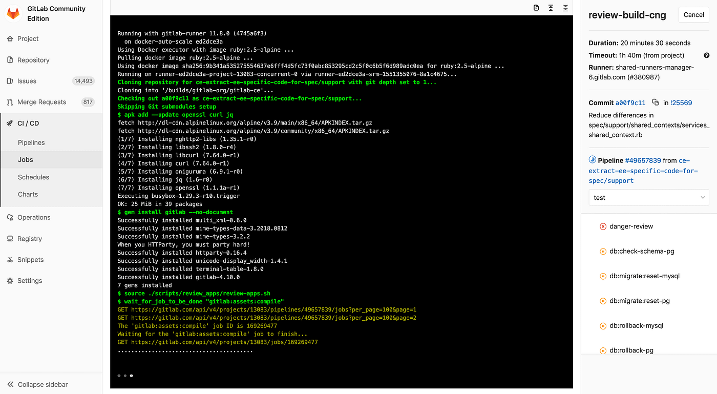 CI/CD with GitLab. GitLab為基於Git作為程式碼管理工具的軟體開發平台，其介面、功能都與Git… | by CHINGHAN CHENG | Medium