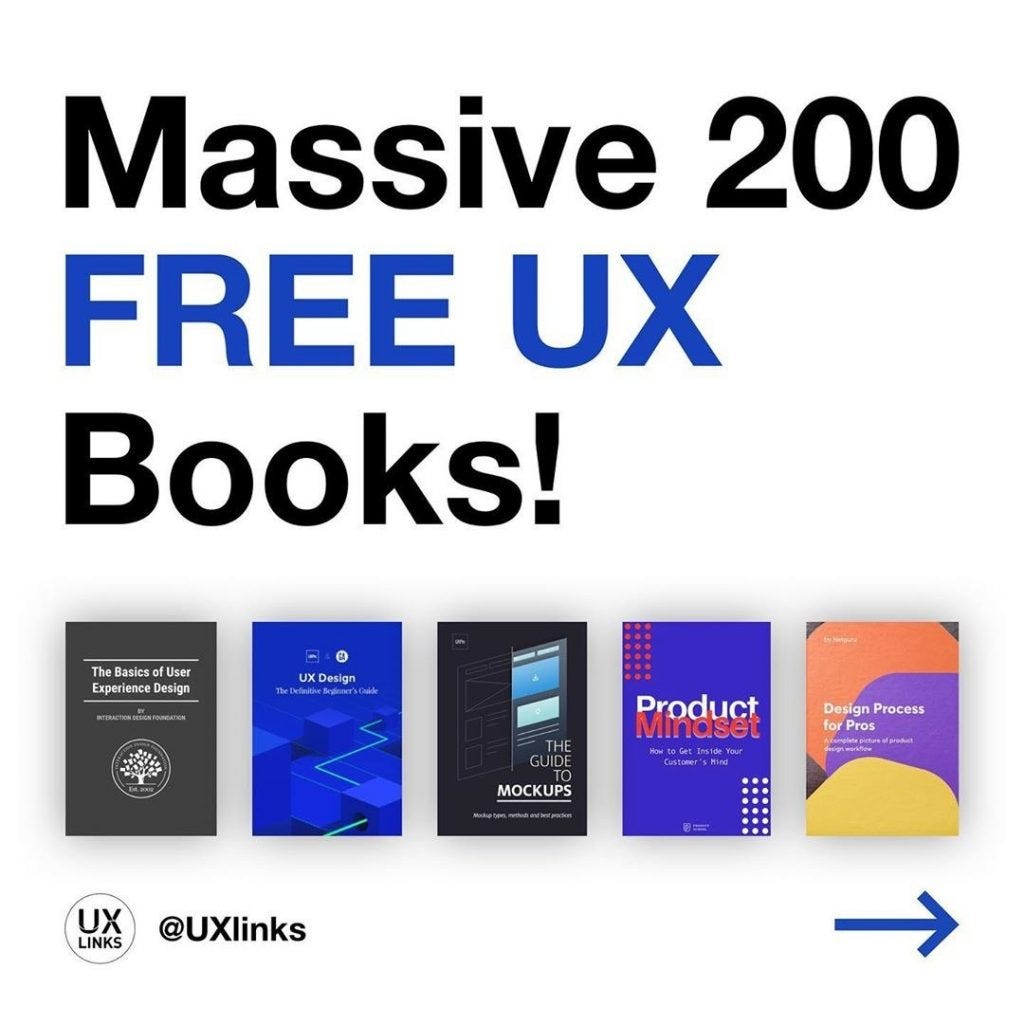 We’ve Put Together a Massive List of Over 200 Free UX Books | by Ruslan Galba | @hellotegra | Medium