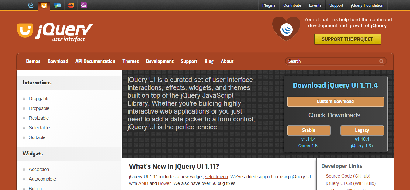 5 JQUERY UI FRAMEWORKS FOR DEVELOPERS | by Hunterwalk | Medium