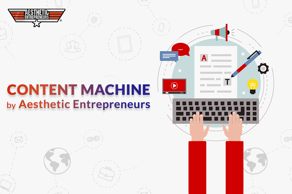 CONTENT MACHINE OF AESTHETIC ENTREPRENEURS | by Richard Crawford-Small ...