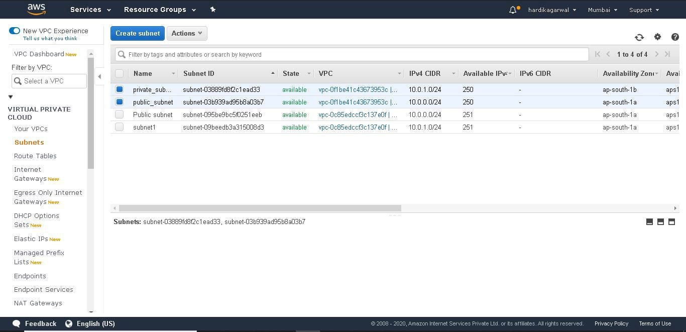 Launching Wordpress In Public Subnet And Mysql In Private Subnet Of A Vpc Using Terraform By 7394