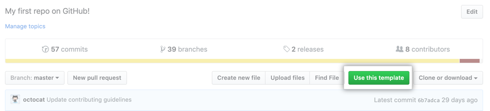 Repository Templates in GitHub: why, how? | by SHISHIR | PROGRAMMING ...