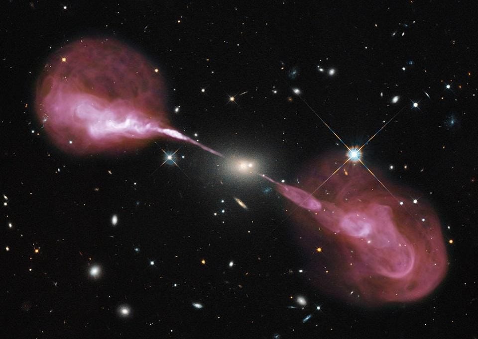 Meet The Largest X-Ray Jet In The Universe | by Ethan Siegel | Starts ...