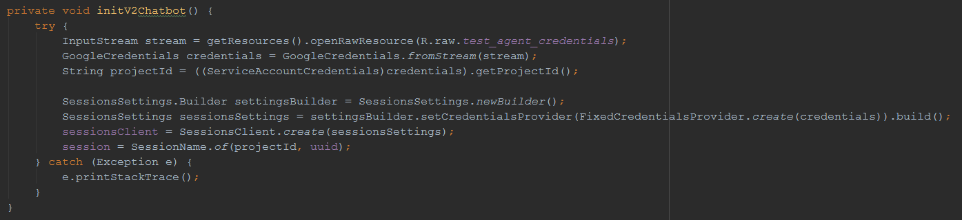 Android chatbot with Dialogflow. Dialogflow from Google (earlier known ...