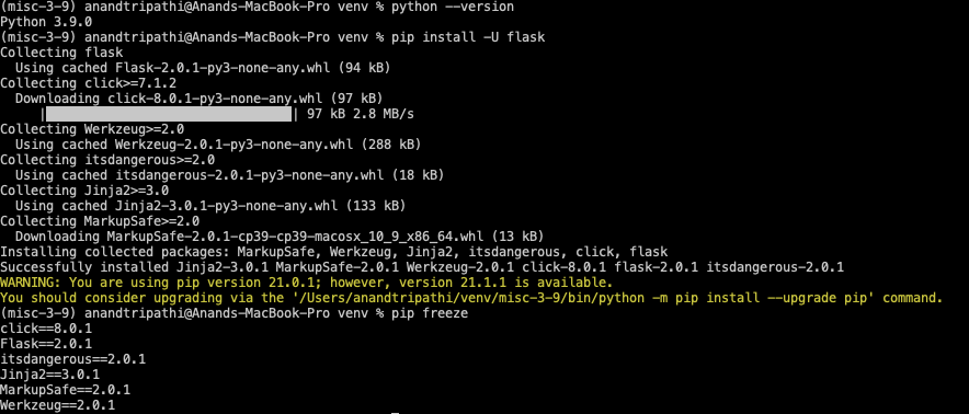 Top 10 changes introduced in Flask 2.0 | by Anand Tripathi | Pythonistas | Medium