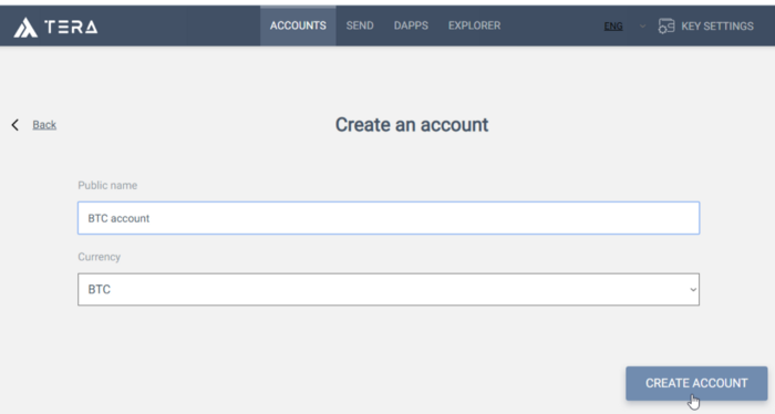 TERA: cryptocurrency wallet, types, account creation | by Evgen K | Medium
