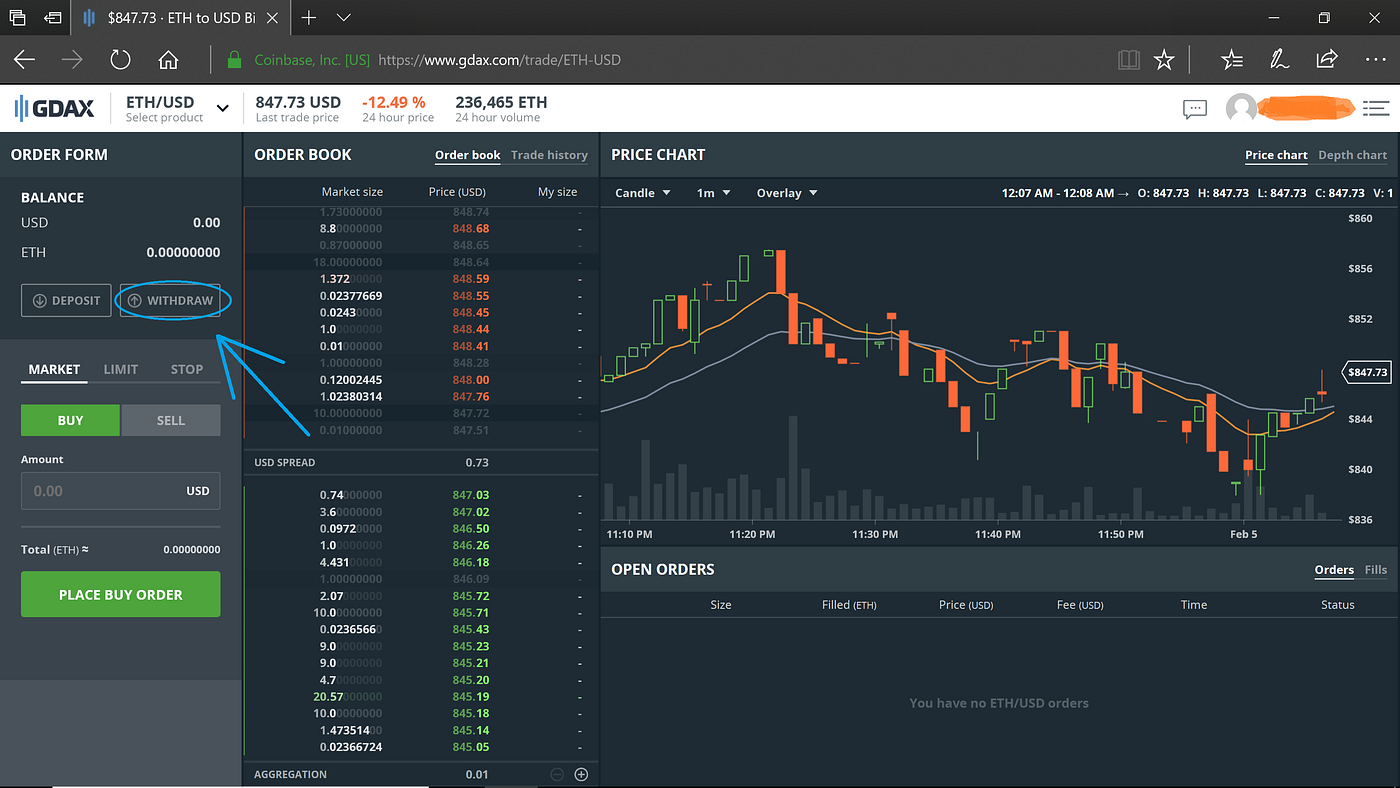 DO NOT USE COINBASE TO TRANSFER YOUR CRYPTO (GDAX 101) | by Nokgriot ...