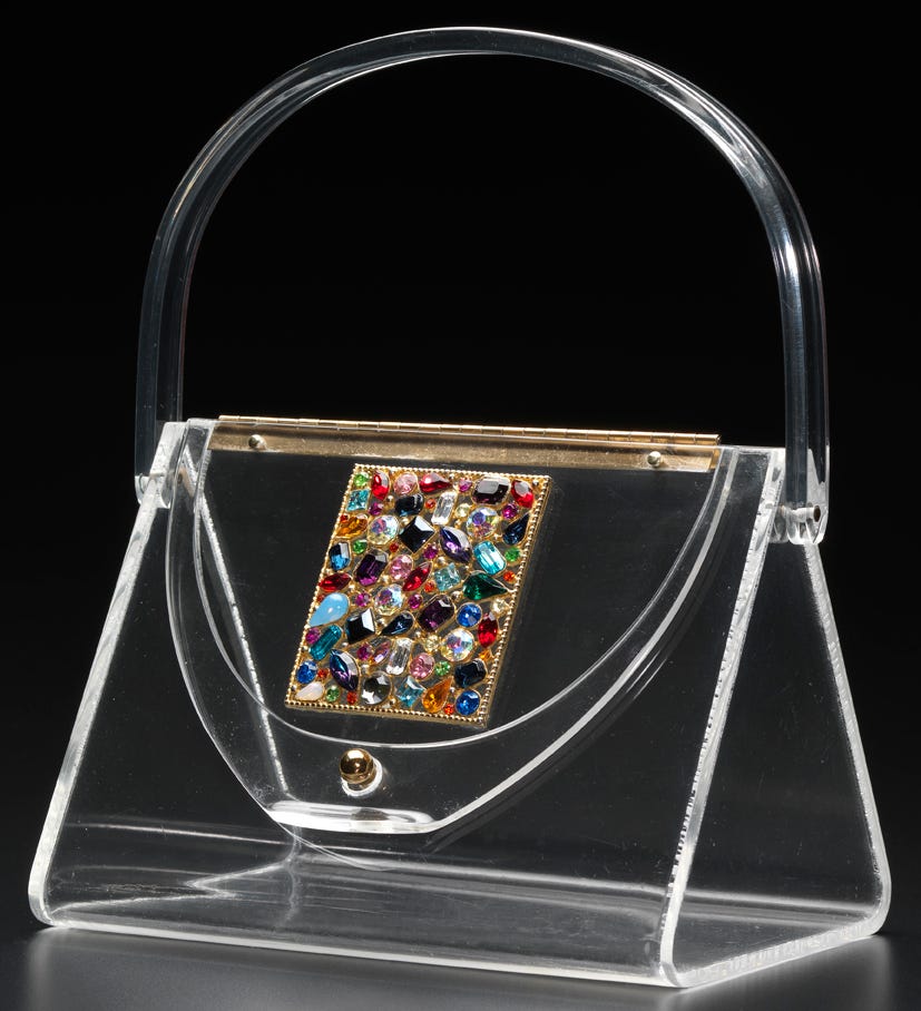 Lucite in the Sky with Diamonds. Of all the fashion accessories of the ...