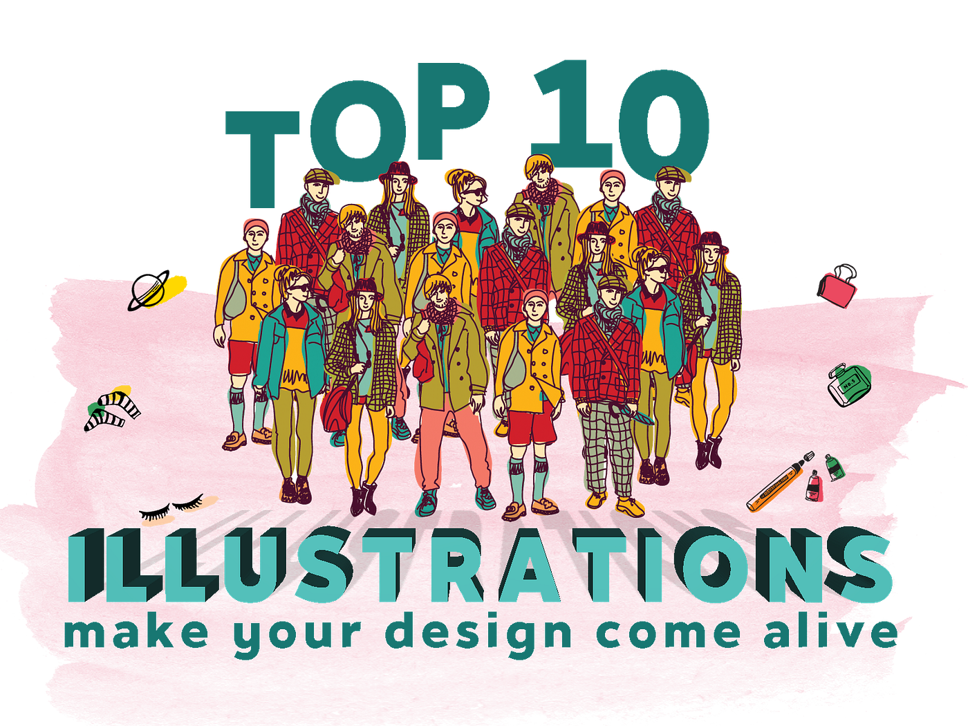 Top 10 Illustrations To Make Your Designs Come To Life | by Linh Pham ...