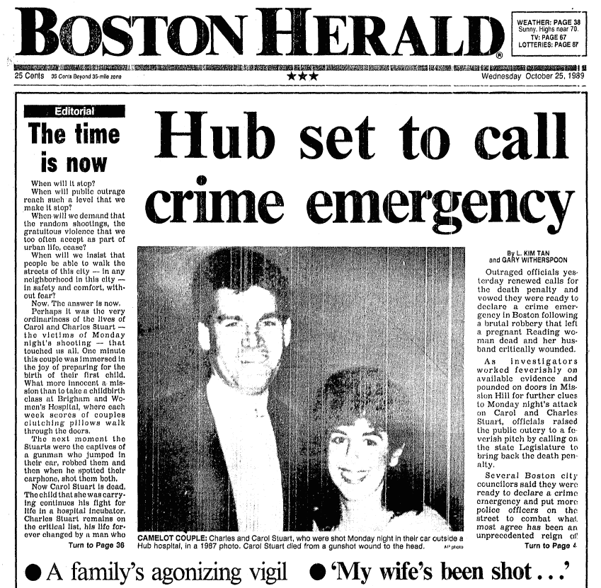 The Charles Stuart Murder And the Racist Branding Boston Just Can’t ...