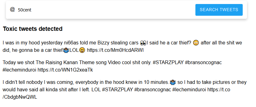 Twitter toxicity detector using Tensorflow.js | by Marcos Carlomagno | Analytics Vidhya | Medium