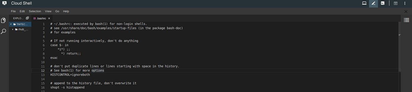 Developing on GCP 💻 — Getting Started with Cloud Shell (Editor) 📝 | by Timothy | Google Cloud ...