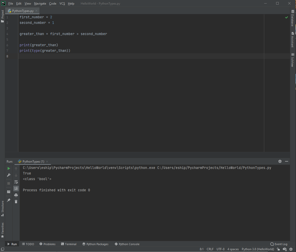 First Principles Python Part 3: Data Types | by Enrico Shippole | Medium