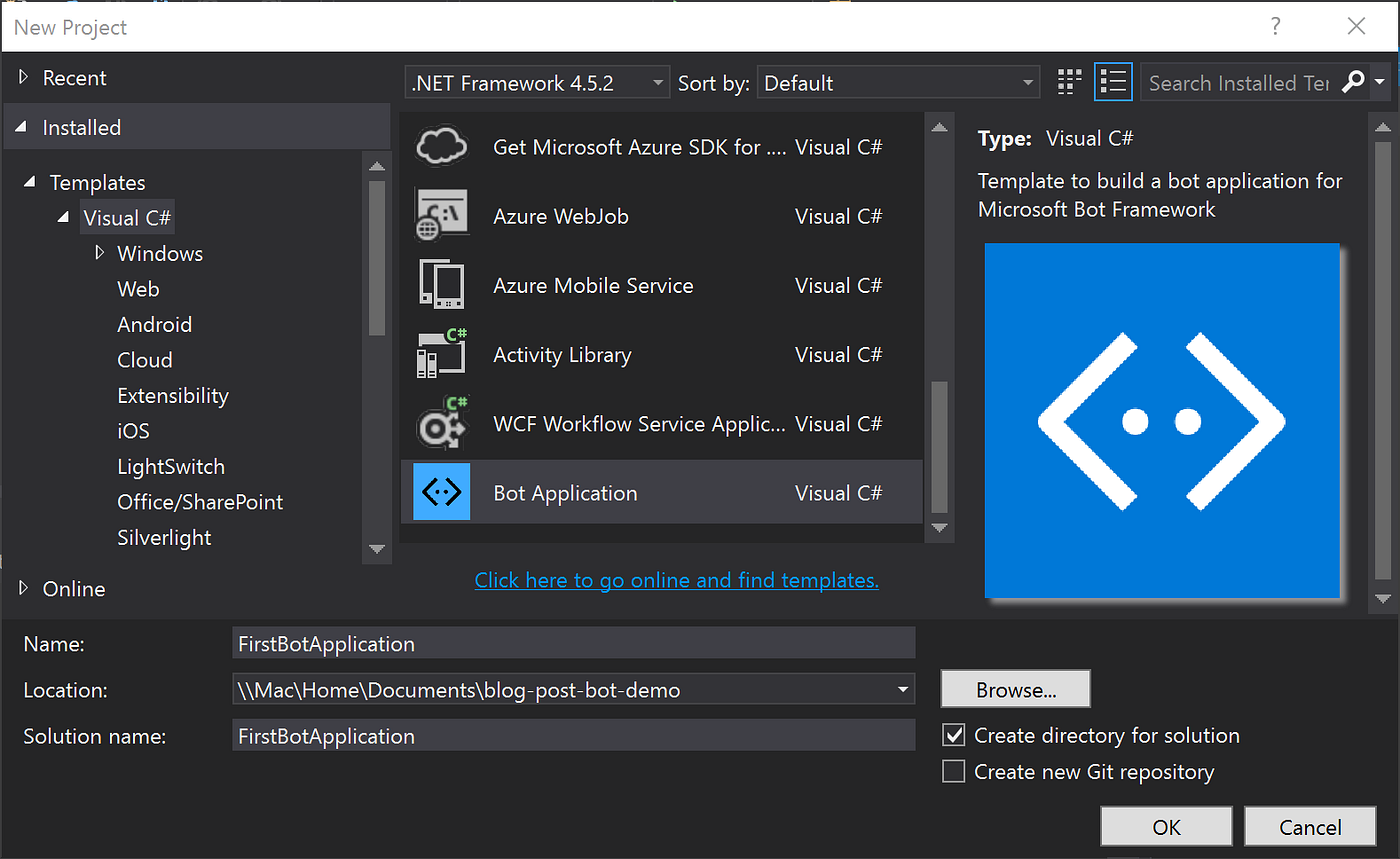 Step by step guide to build a Bot using Microsoft Bot Framework | by Alex Honcharuk | Medium