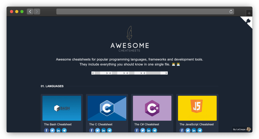 21 essential cheatsheets for Developers in 2021 | by Dev Bookmark | Medium
