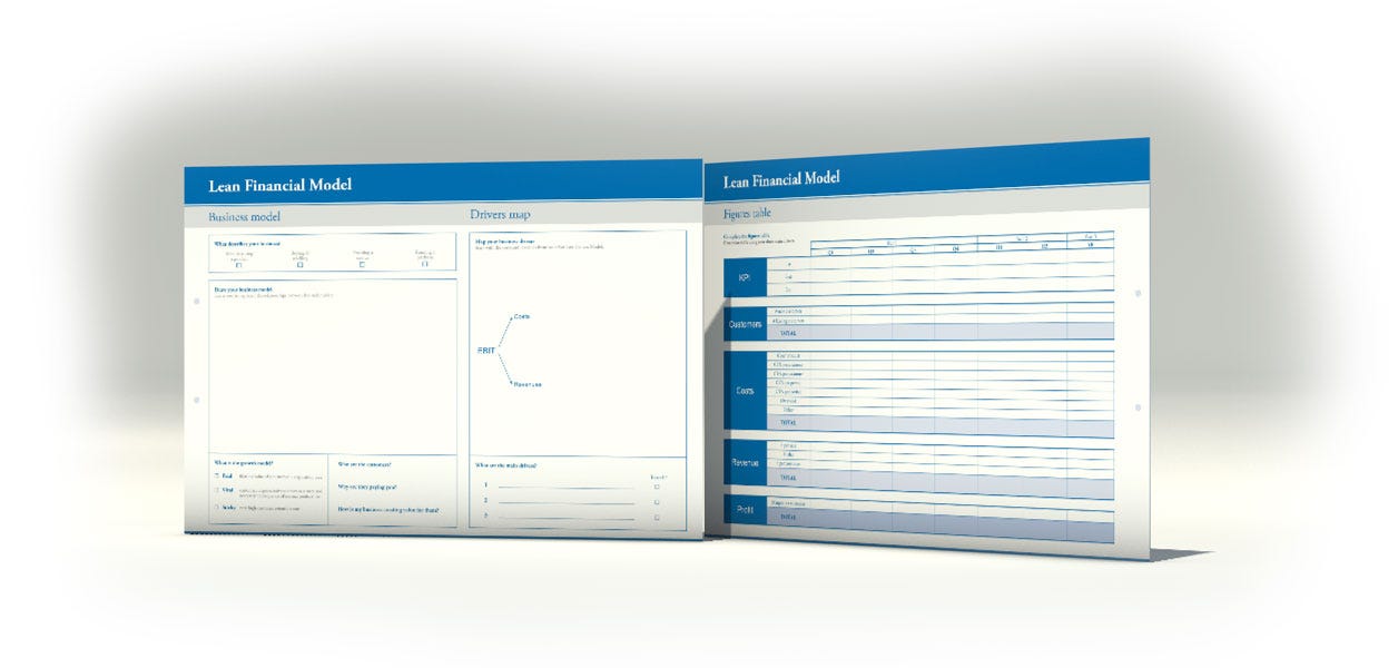 Lean Financial Model. AN EASY TO USE TOOL TO BRIDGE THE GAP… | by ...