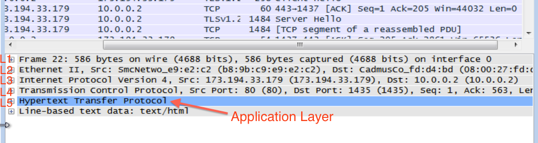 Viewing OSI layers on Wireshark | by Anh K. Hoang | The Cabin Coder | Medium