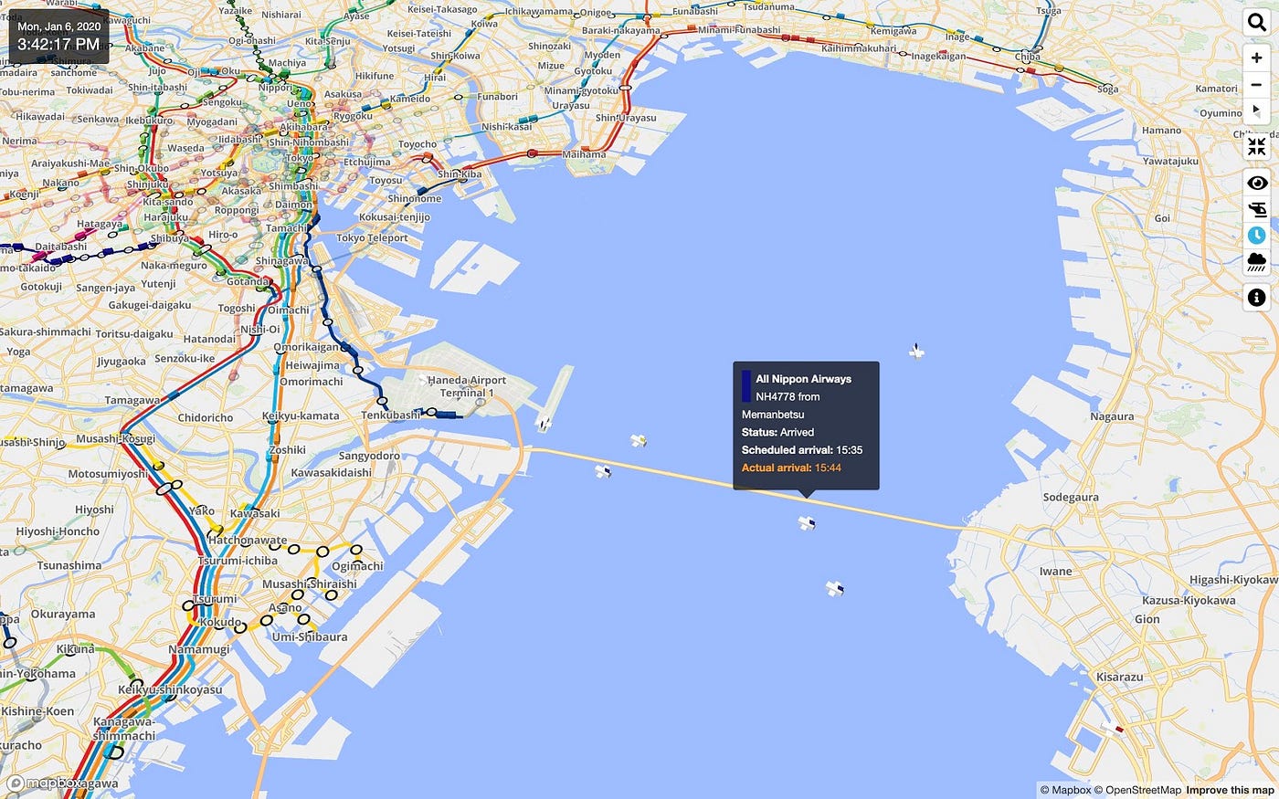 Mini Tokyo 3D: A real-time 3D map of public transportation in Tokyo ...