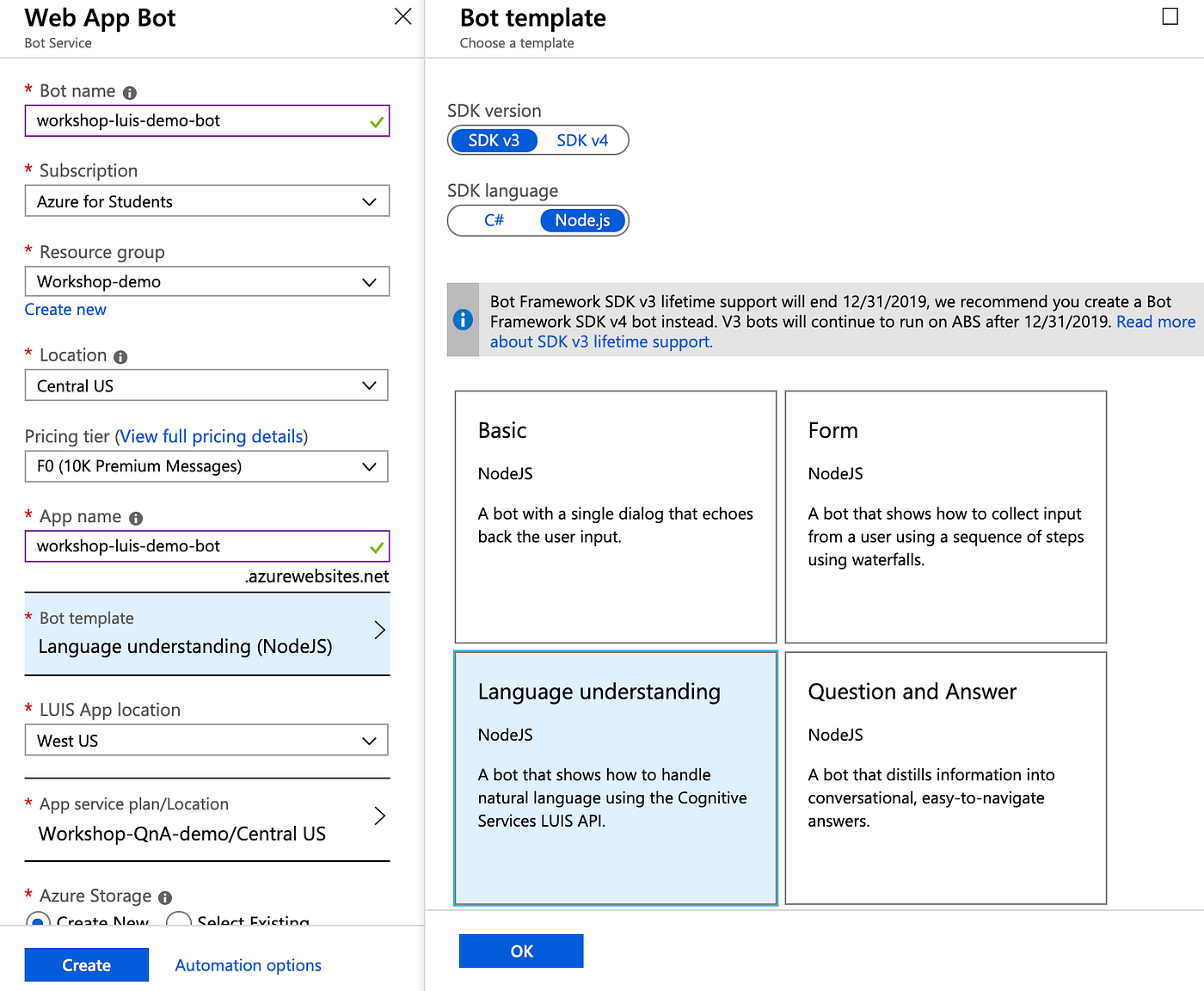 Intelligent Chatbot with Microsoft LUIS | by Suyan | Medium