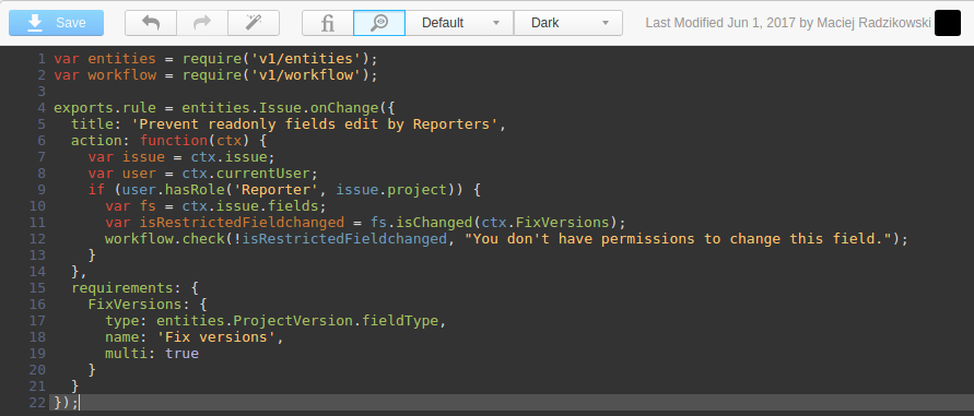 YouTrack Workflows — how do we customize our project managing tool (part II) | by Blast Lab Ltd ...