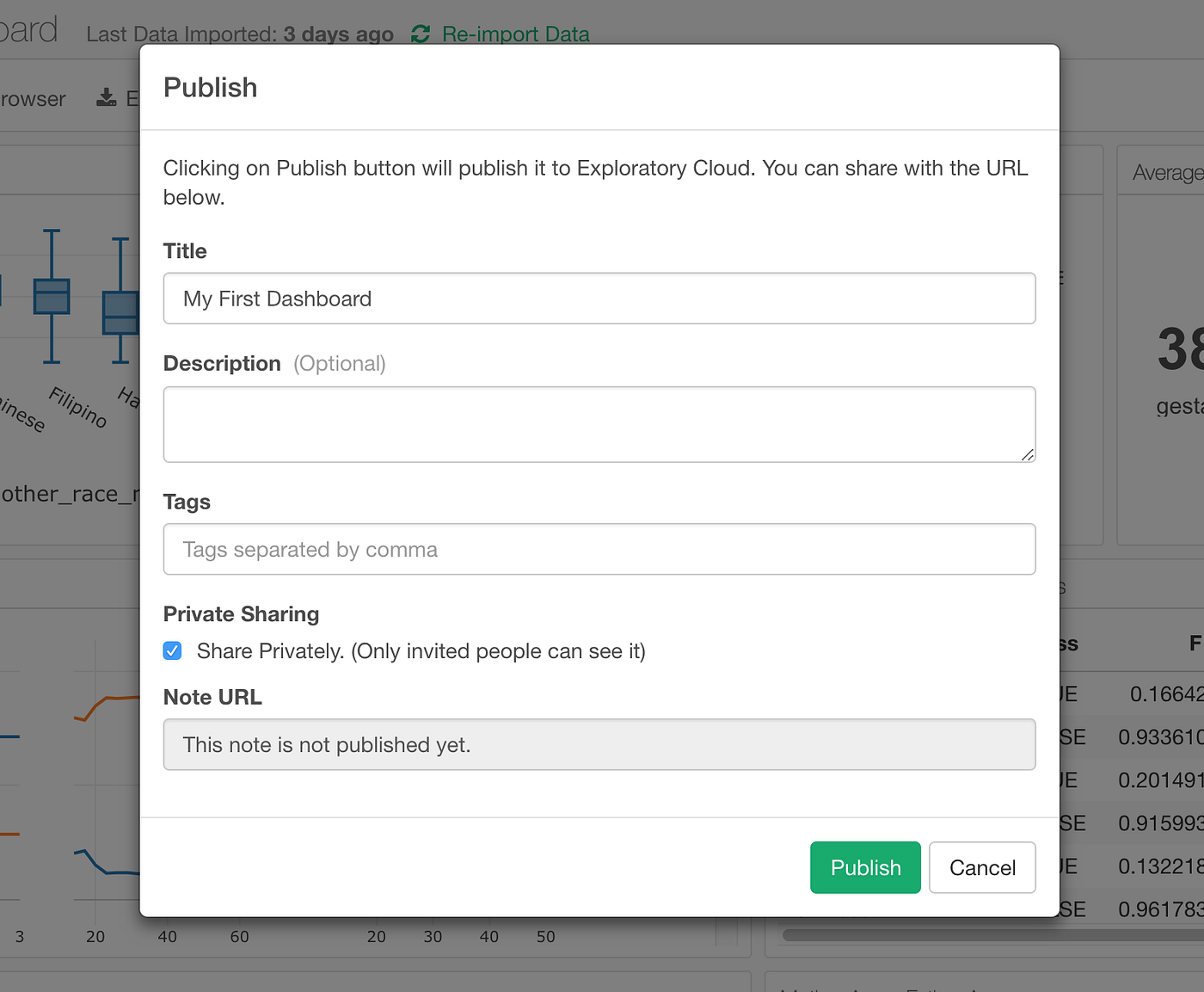 Creating Dashboard with Exploratory | by hide kojima | learn data science