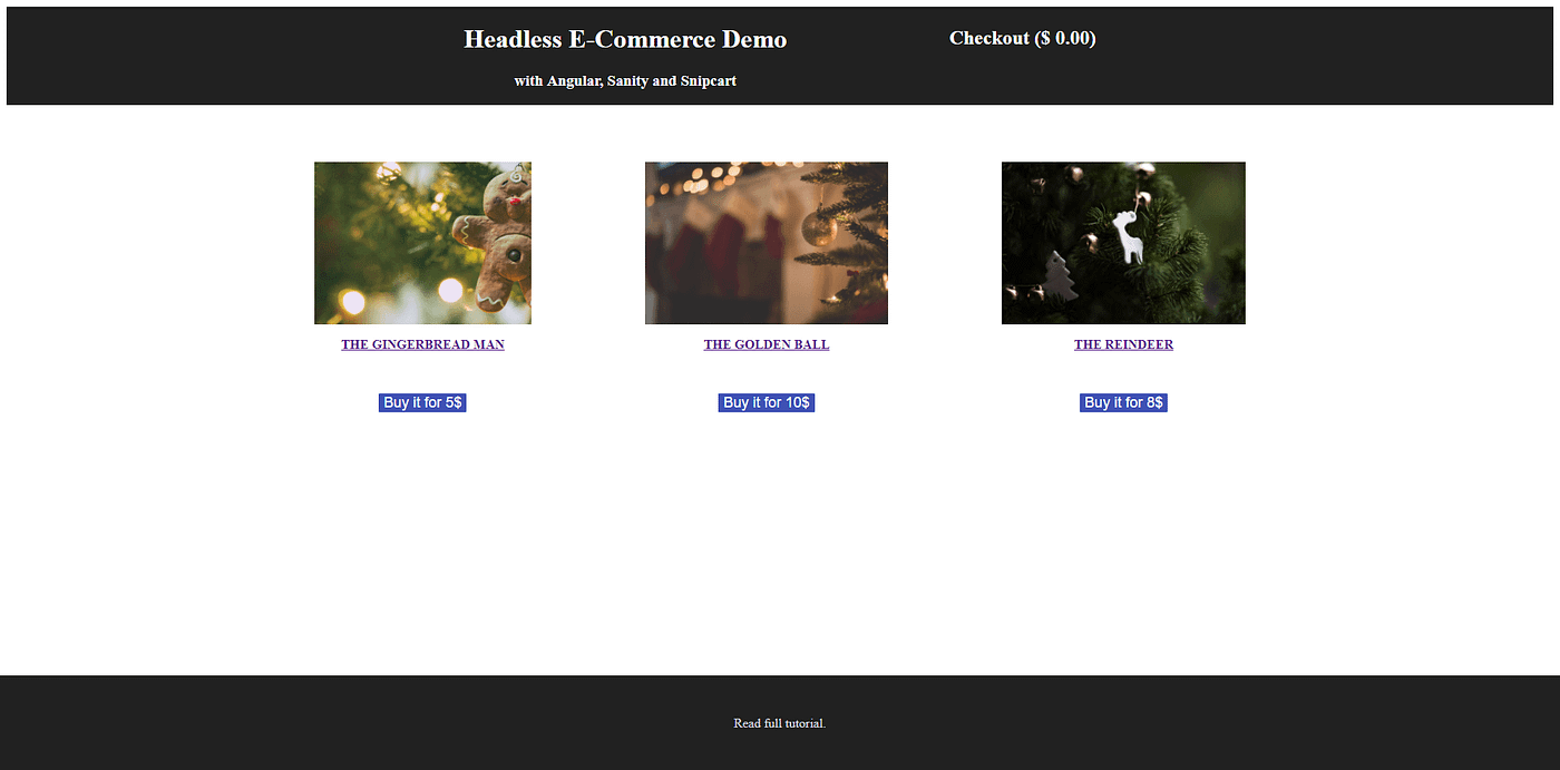 How to Build an Angular E-Commerce App on Top of Sanity’s Headless CMS ...