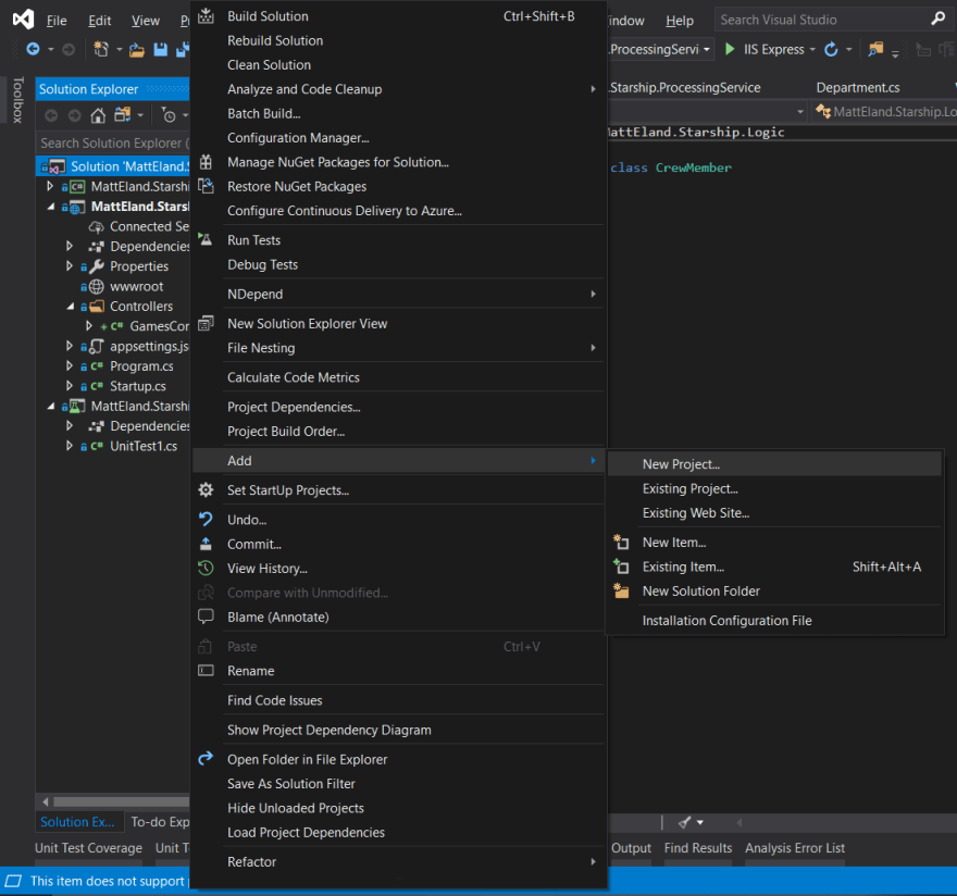 Creating a .NET Core API. This tutorial will walk you through… | by ...