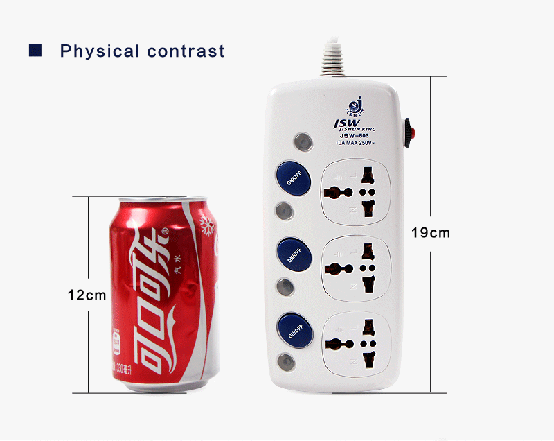 3 Way Universal Power Strip With Individual Switch | by Liu Lisa | Medium