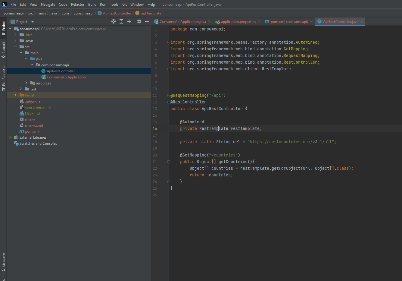 How to consume Restful web Service in a spring boot application | by ...