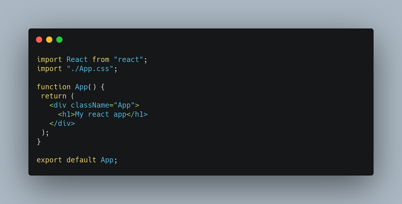 Getting Started with React: The building blocks | by Patience Adajah ...