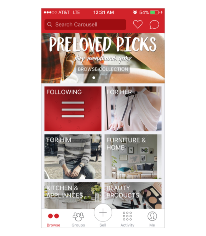 Carousell Design Challenge: UX Personalization | by William Ng | UX ...