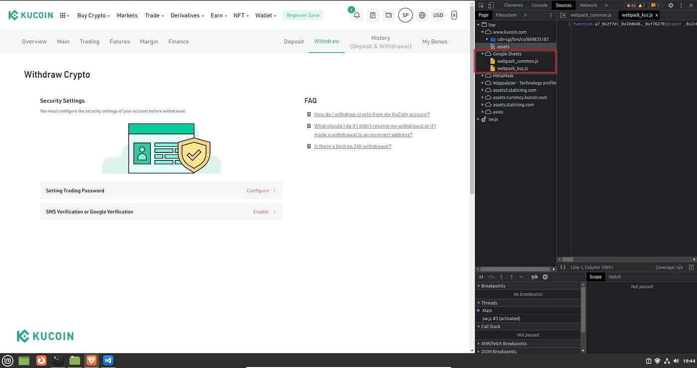 Web3 Extension Malware — ‘Google Sheets’ | by Wallet Guard | Aug, 2022 ...