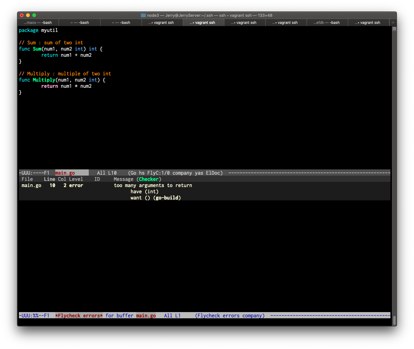 [Emacs-22] 用 Emacs 來寫 Go 之範例篇. 用 Emacs 來寫 Go | by Jerry Hsieh | Medium