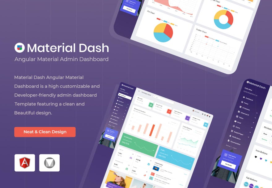 Top 10 Angular Material Themes for you to try in 2021 | by WrapPixel ...