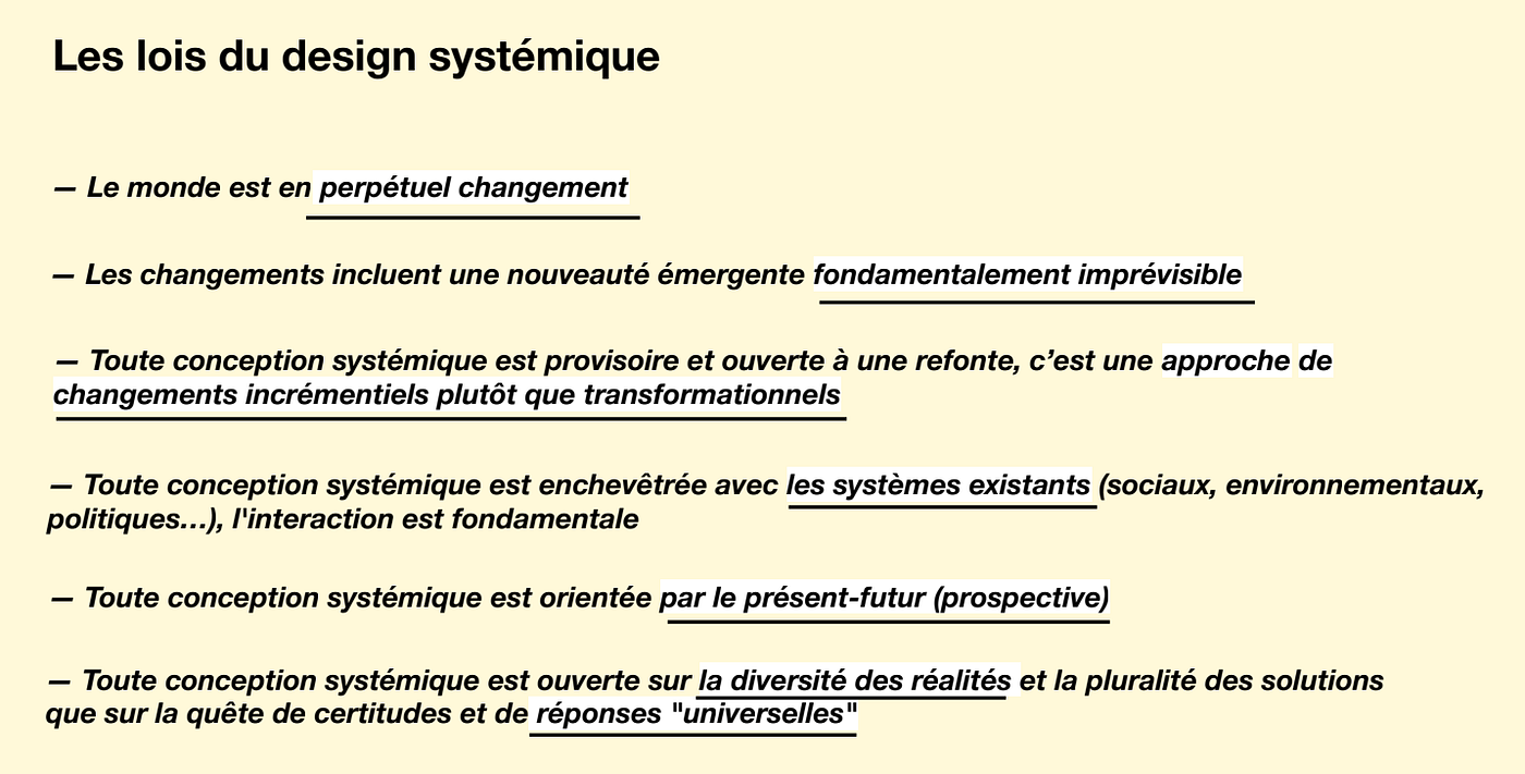 Design systémique. Concevoir en appréhendant la complexité | by ...